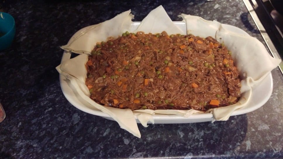 Pulled Beef Pie